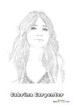 Sabrina Carpenter - Coloring Pages for kids