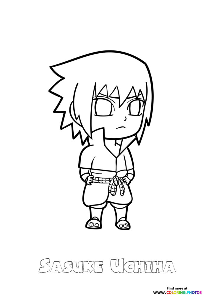 Gaara from Naruto - Coloring Pages for kids