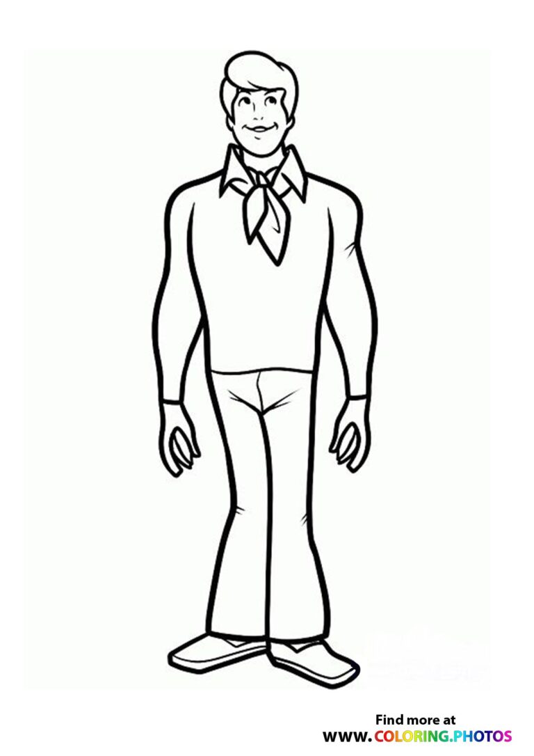 Scooby-Doo Gang - Coloring Pages for kids Scooby-Doo Gang - Coloring Pages for kids