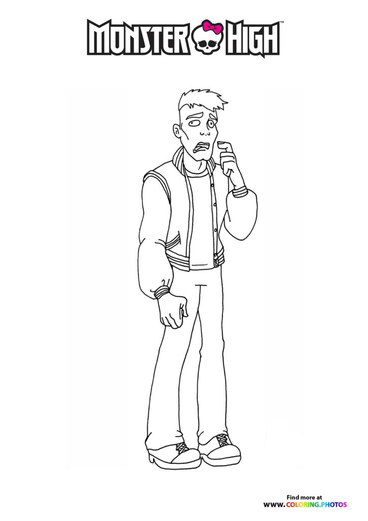Slow Moe - Coloring Pages for kids