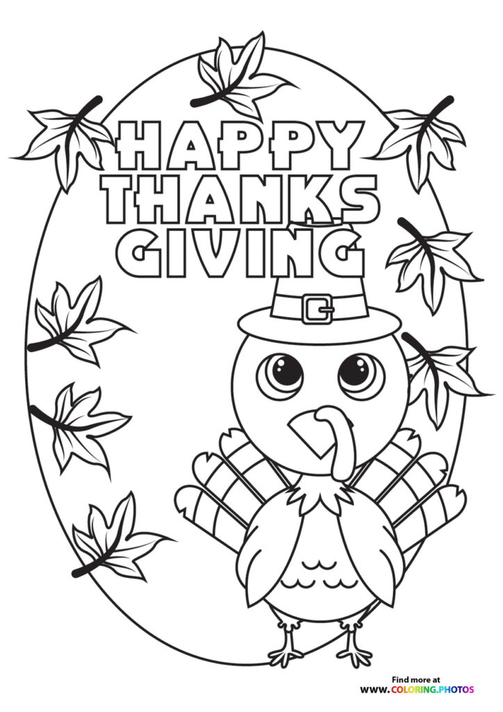 Turkey - Coloring Pages for kids | Free and easy print or download