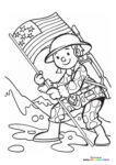 Veterans Day - Coloring Pages for kids | Free and easy print or download