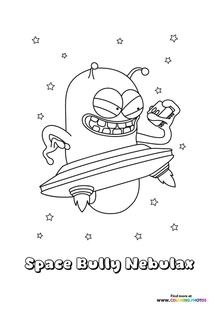 Astro Bot - Coloring Pages for kids