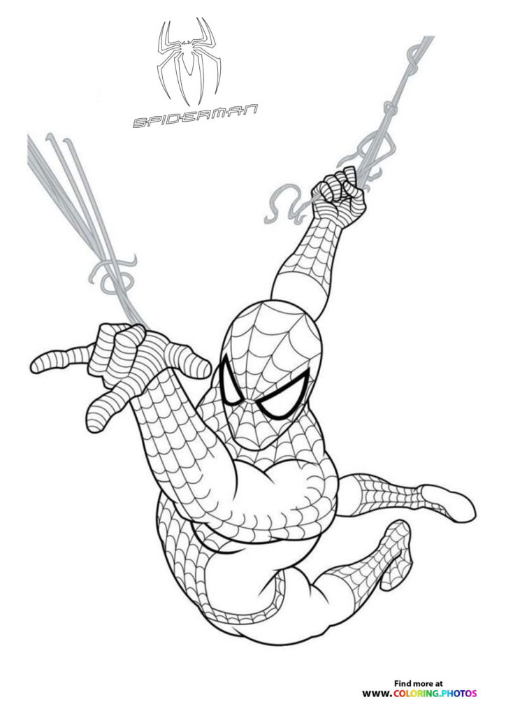 Spiderman coloring pages | Free and easy printable sheets for kids