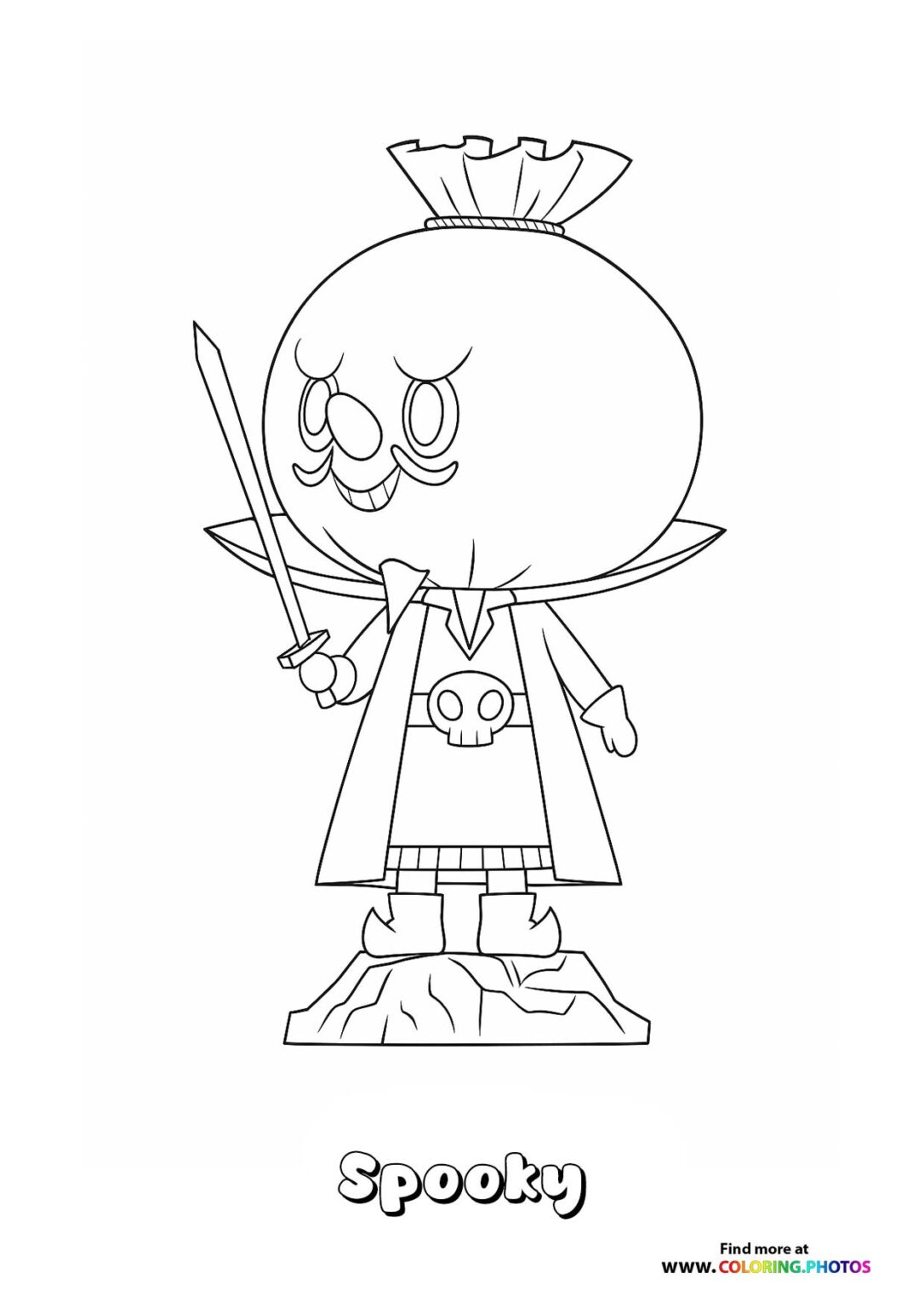 Spooky - Coloring Pages for kids