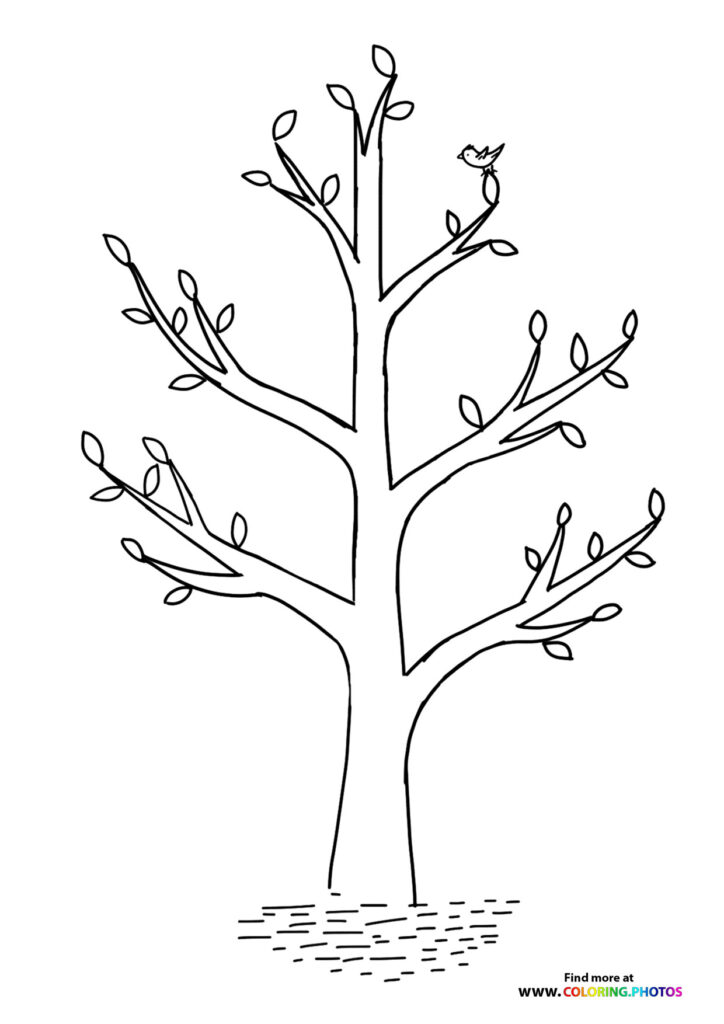 Spring - Coloring Pages for kids | Free and easy print or download