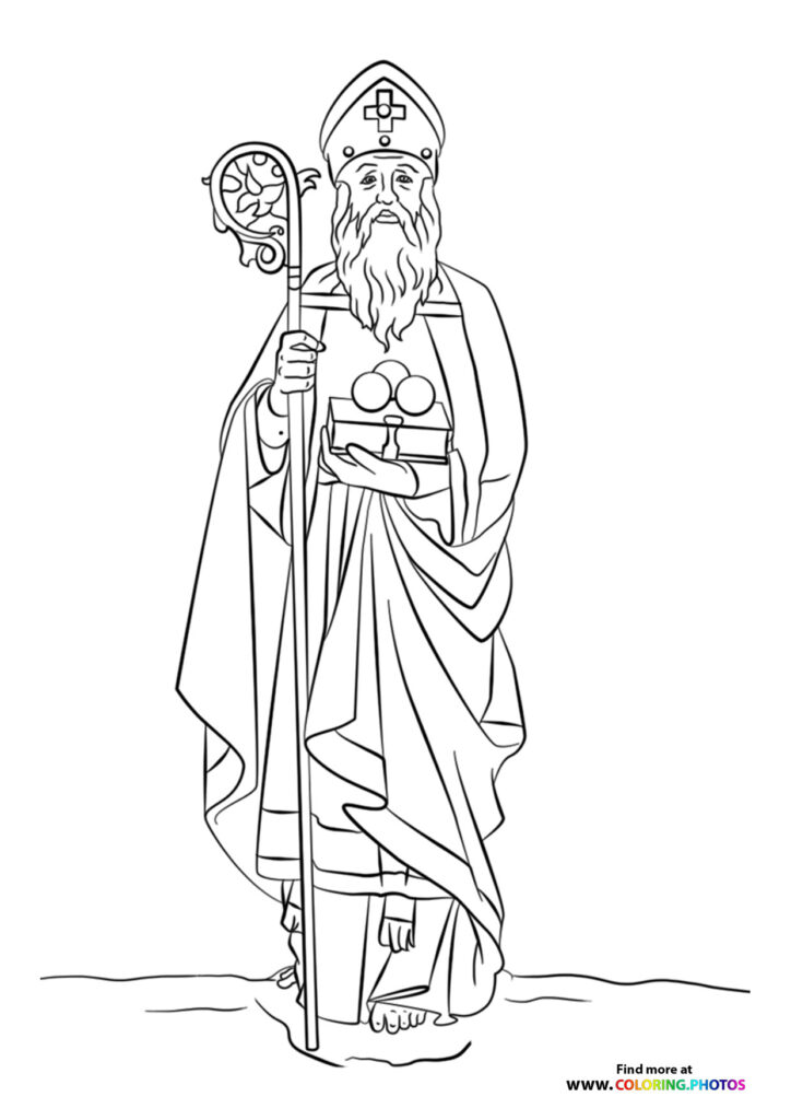 Saint Nicholas Day - Coloring Pages for kids
