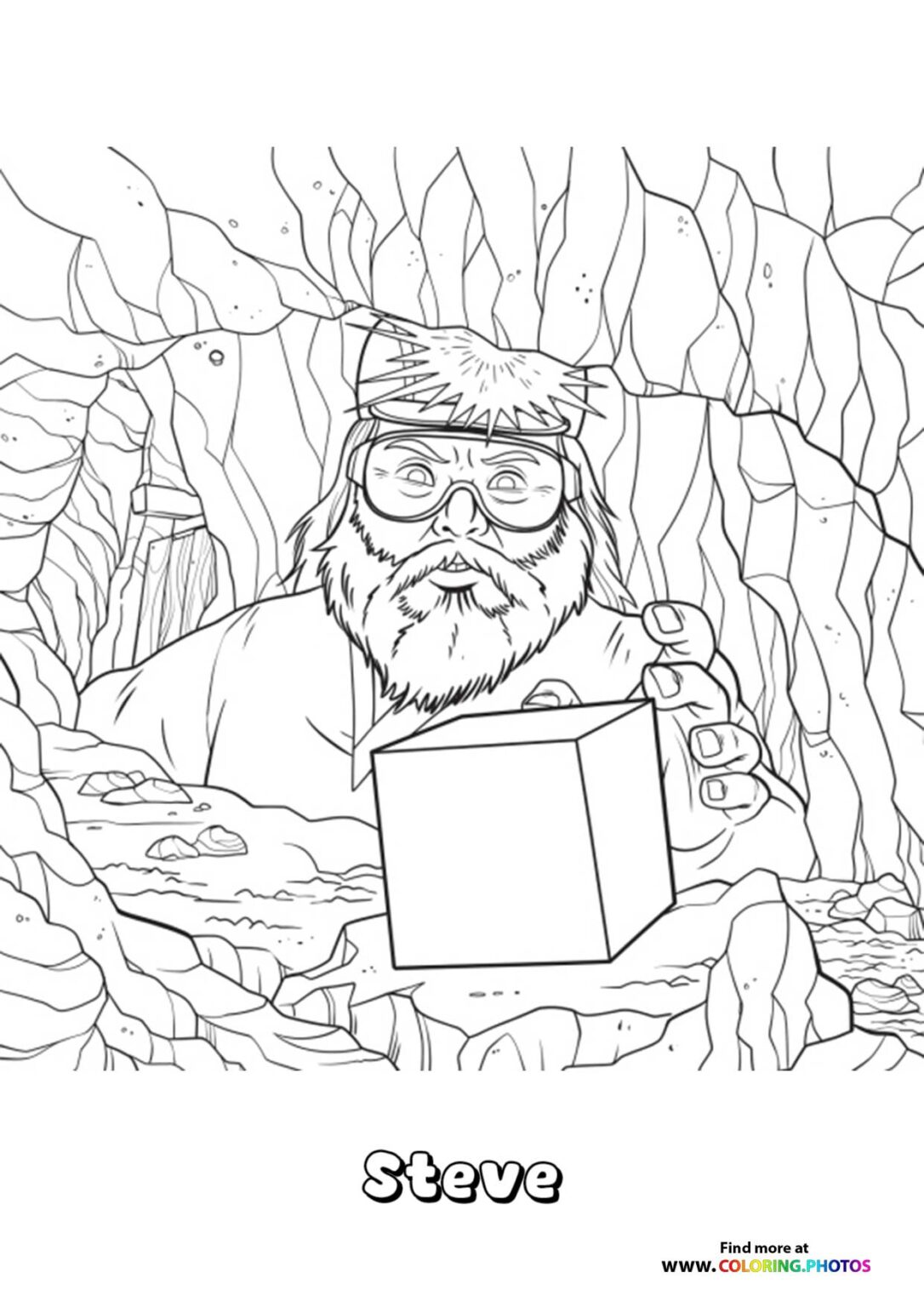 Minecraft Movie - Coloring Pages for kids