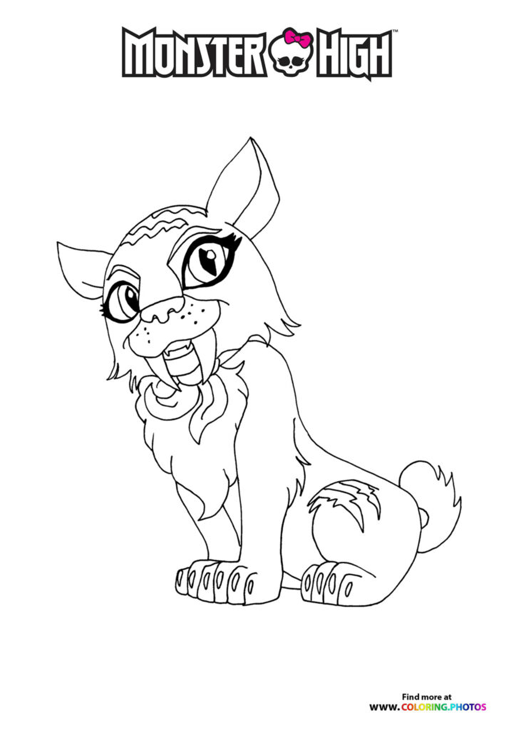 Stripe Pet Secret - Coloring Pages for kids