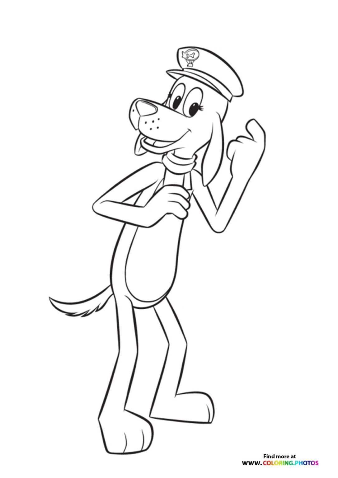 Go Dog. Go! - Coloring Pages for kids | Free and easy print or download