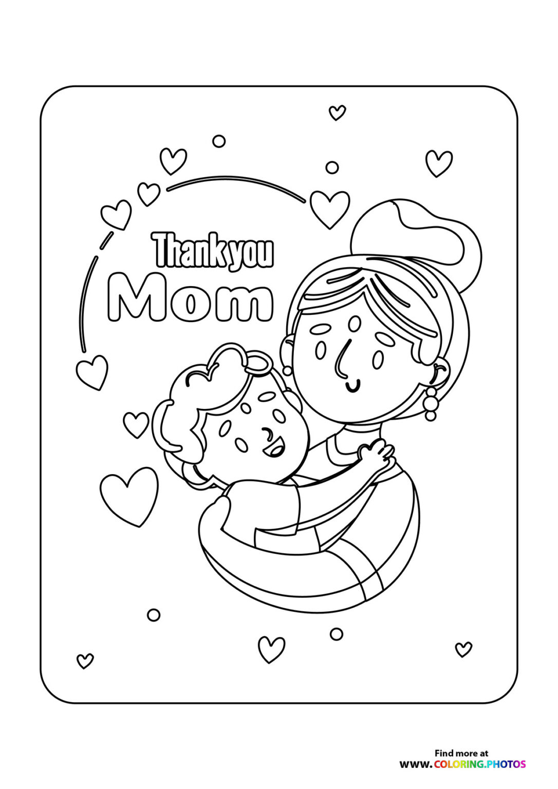 CoComelon Mother's day - Coloring Pages for kids