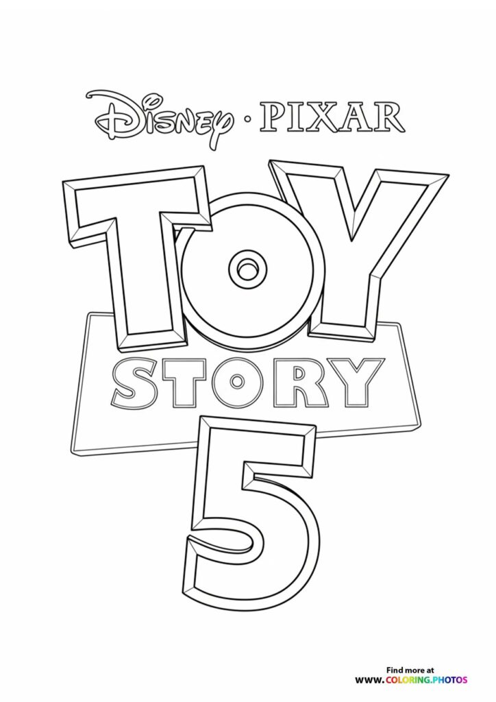 Toy Story 5 - Coloring Pages for kids