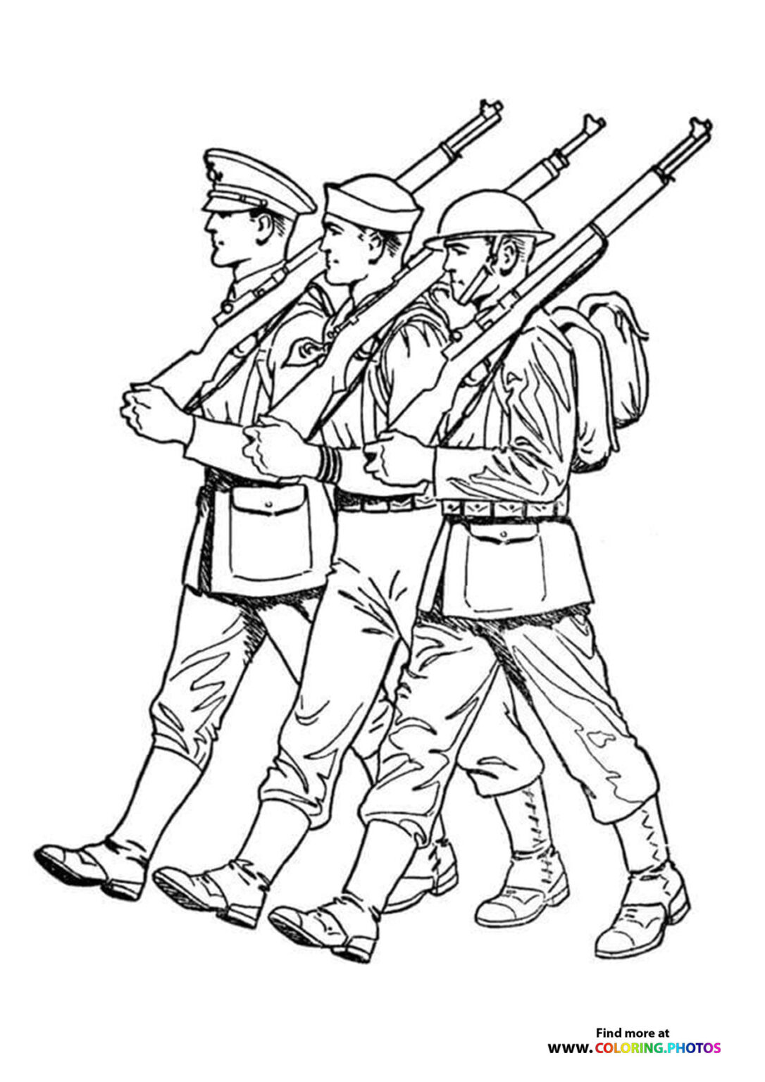 Veterans Day - Coloring Pages for kids | Free and easy print or download