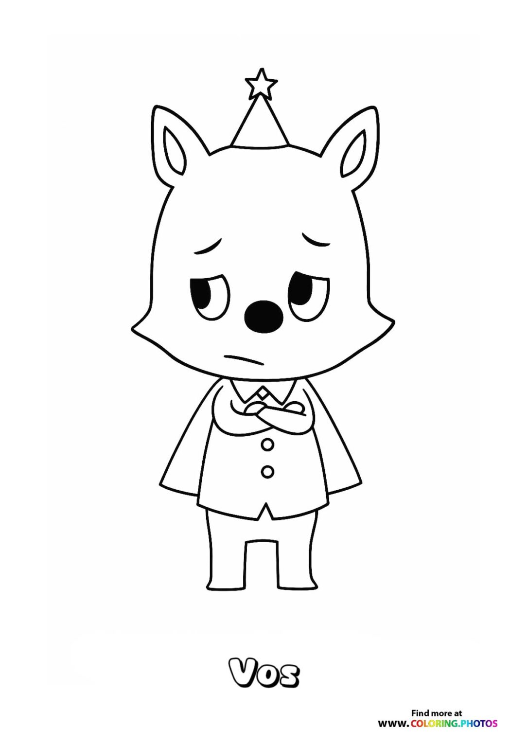 Vos - Coloring Pages for kids