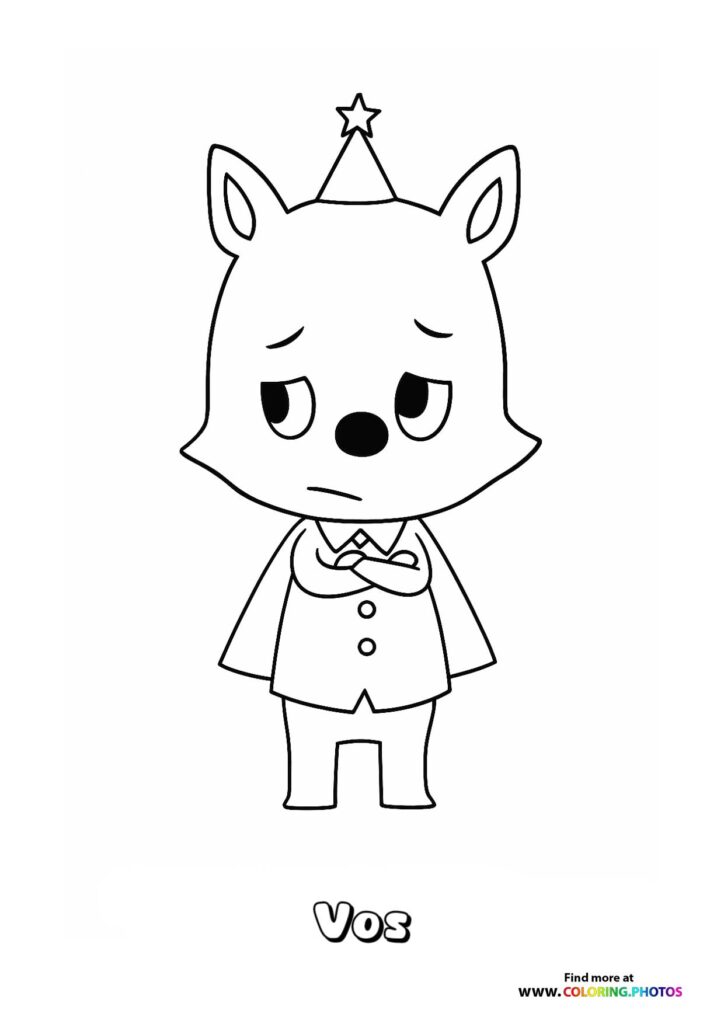 Vos - Coloring Pages for kids