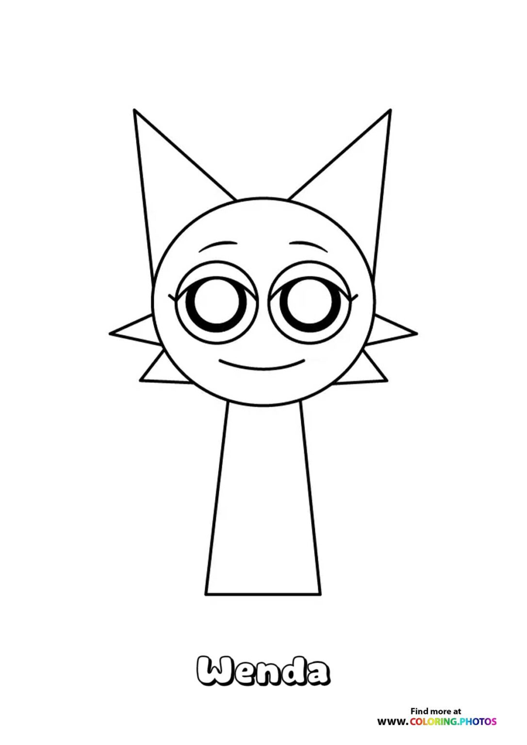 Gray Sprunki - Coloring Pages for kids