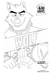 The Bad Guys 2 - Coloring Pages for kids