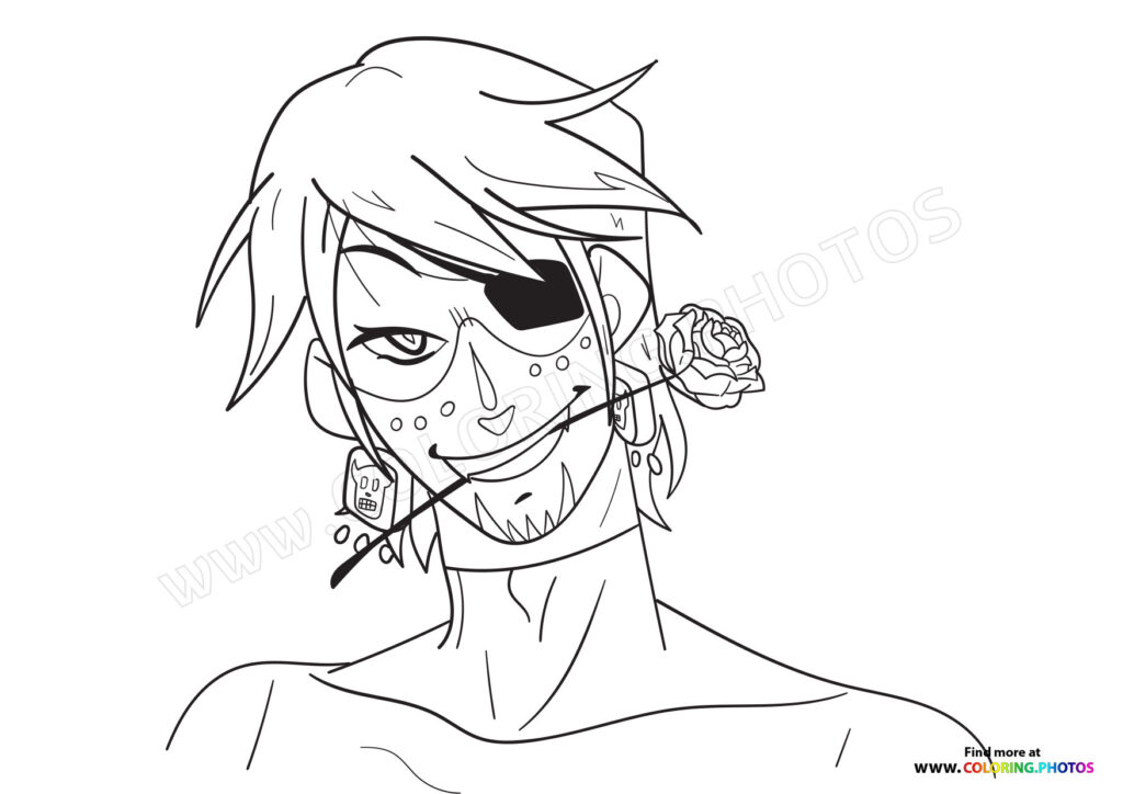 Zatz from Maya and the Three - Coloring Pages for kids