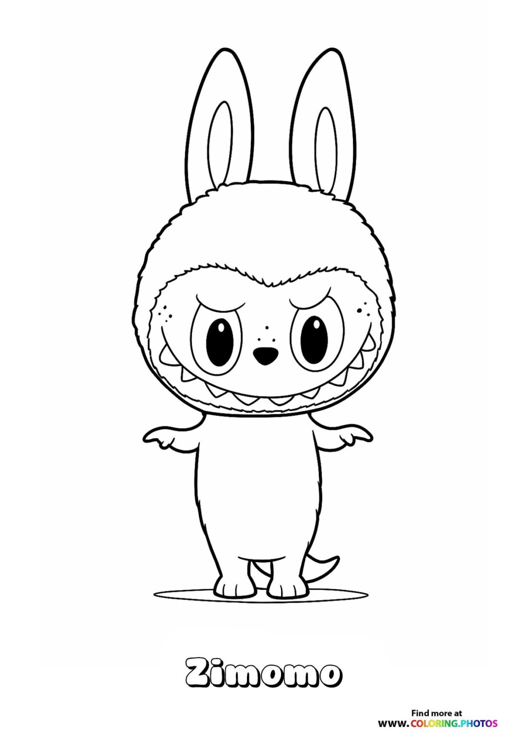 Labubu - Coloring Pages for kids