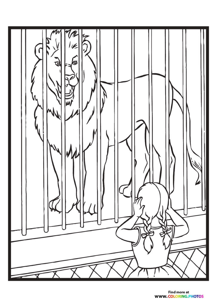 Zoo animals - Coloring Pages for kids | Free and easy print or download