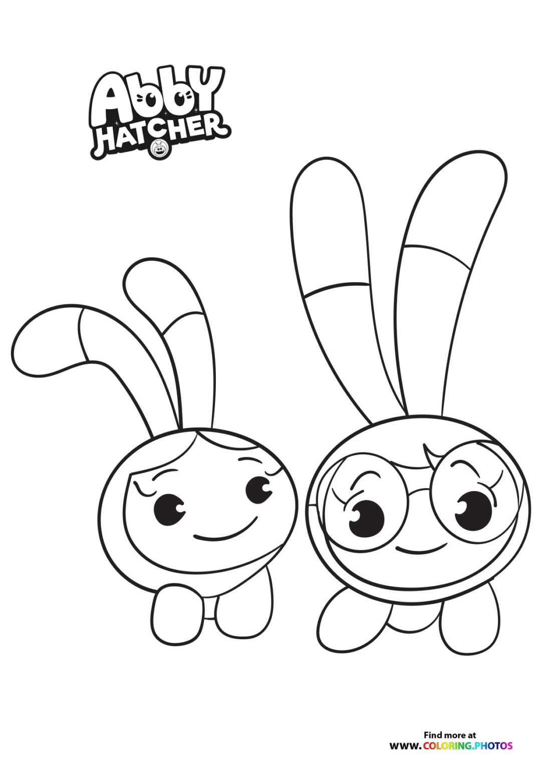 Abby Hatcher coloring pages | Free printable coloring sheets for kids