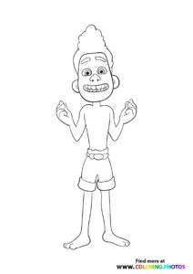 Disney Luca coloring pages - Coloring Pages for kids | Free and easy print