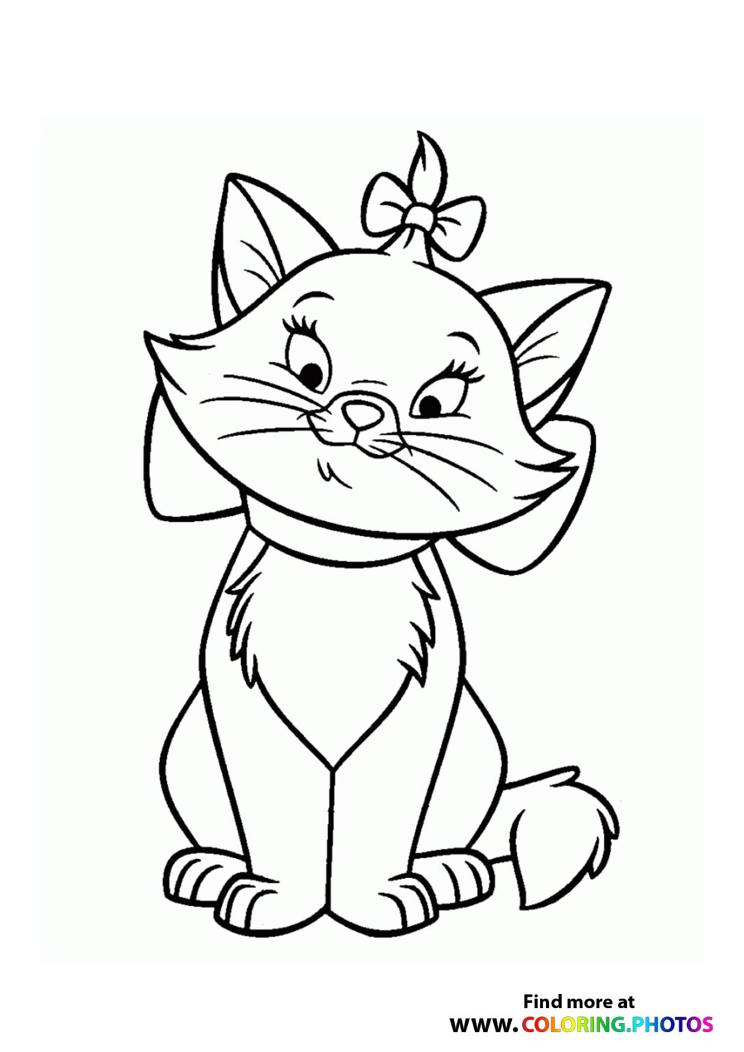 Cats - Coloring Pages for kids | Free and easy print or download for kids