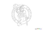 boston celtics logo - Coloring Pages for kids