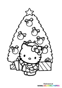 Hello Kitty doctor - Coloring Pages for kids