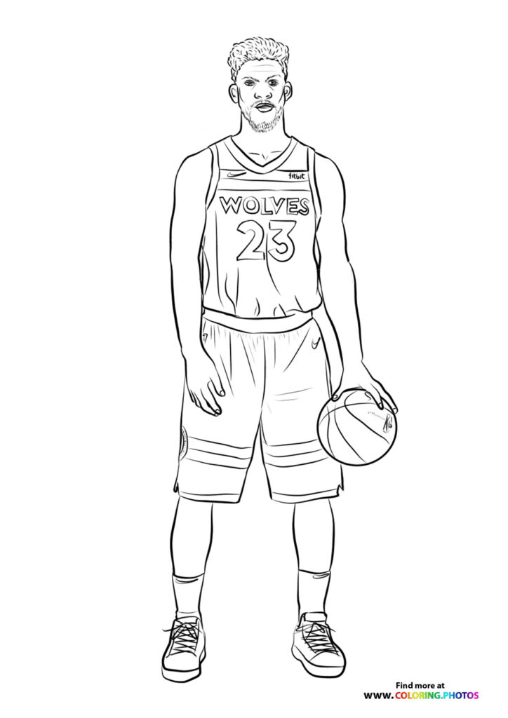 jimmy butler - Coloring Pages for kids