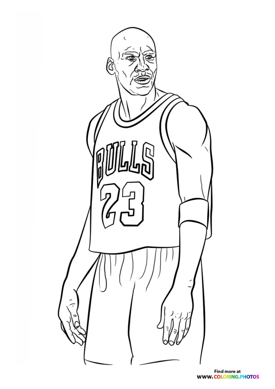 michael jordan - Coloring Pages for kids
