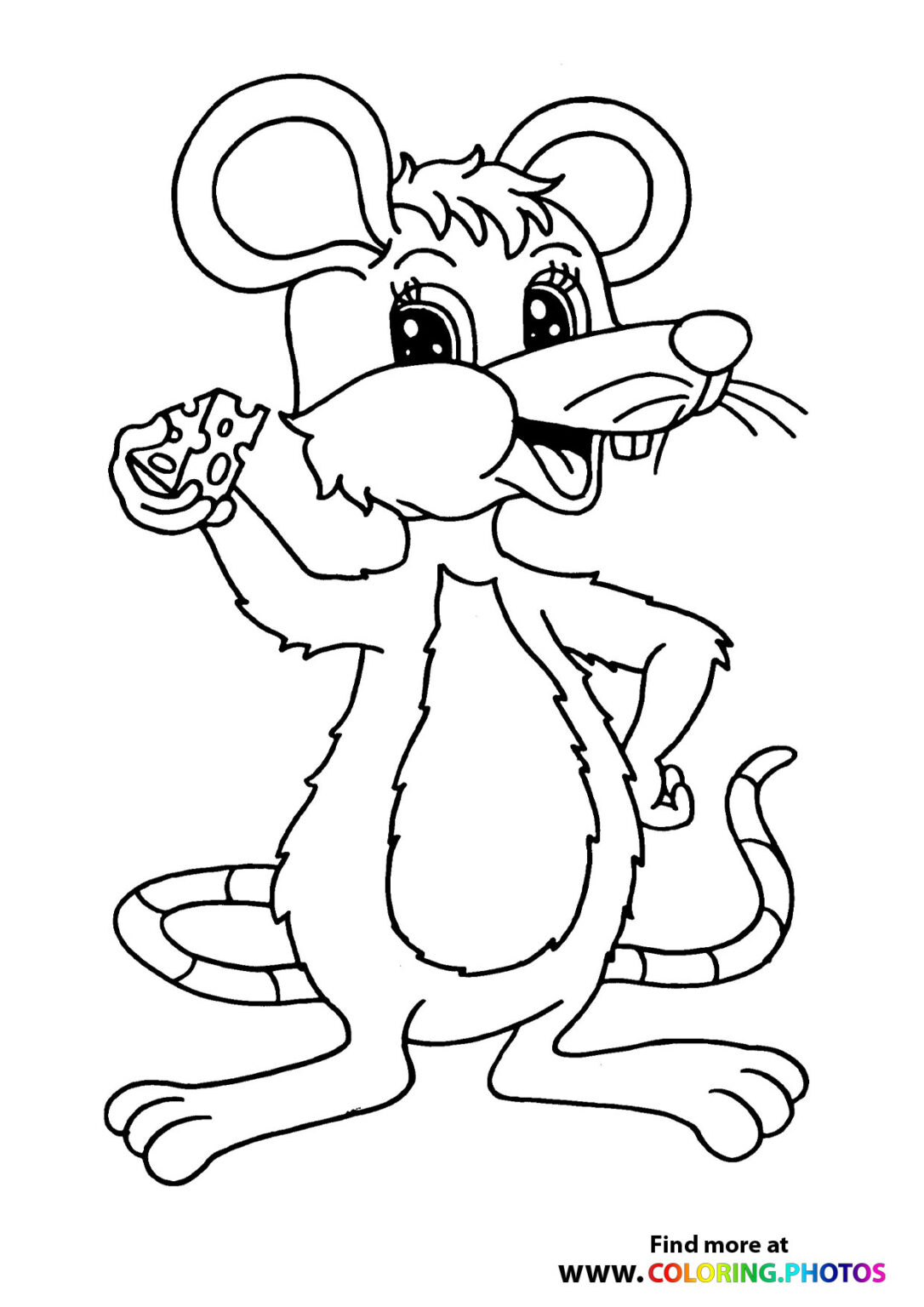 Mice - Coloring Pages for kids