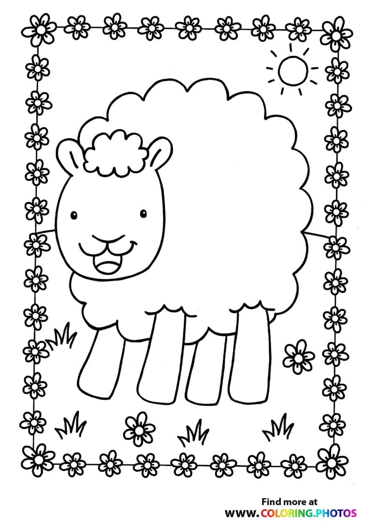 Animals from Extinct - Coloring Pages for kids