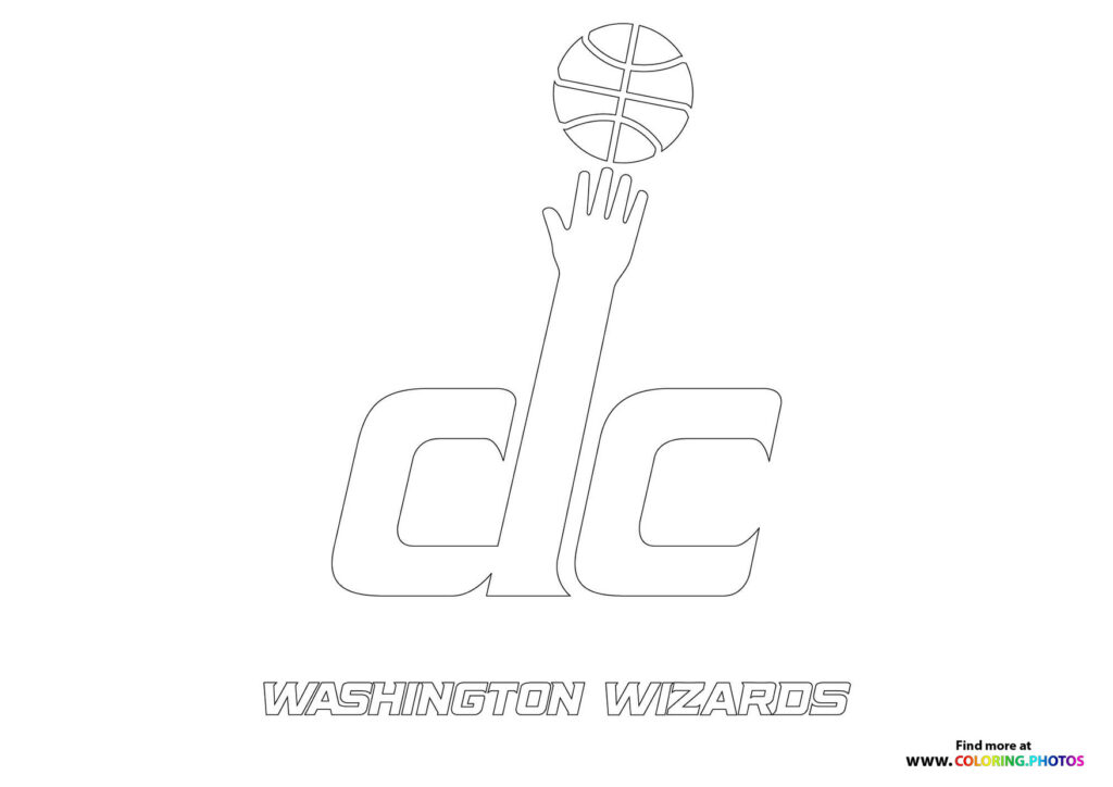 washington wizards logo - Coloring Pages for kids